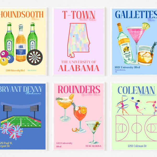 Alabama Prints - Etsy