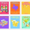 Texas Tech University - PINK Preppy Digital Prints - SET OF 6 - Etsy