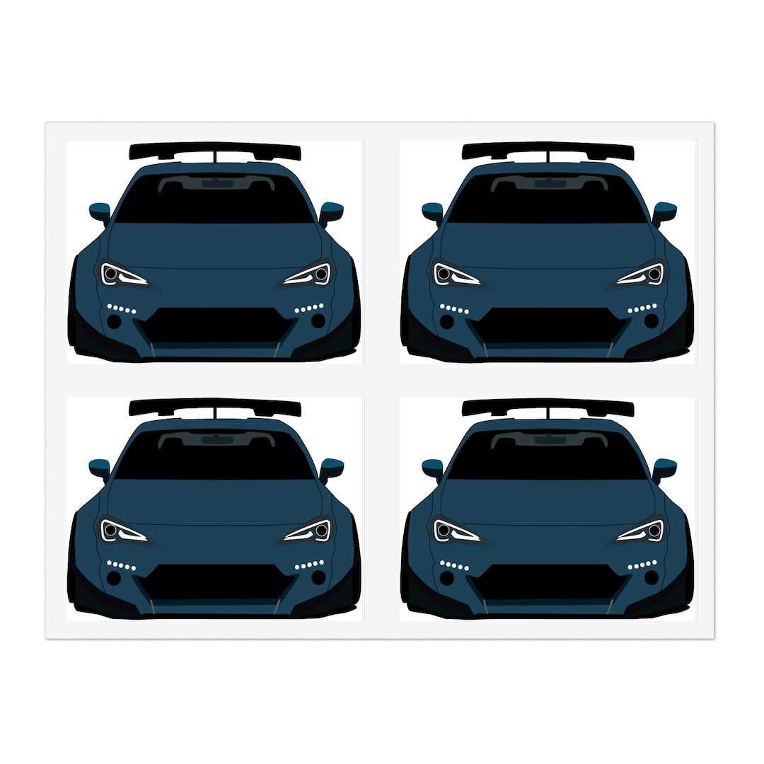 BRZ Widebody Sticker Sheet - Etsy
