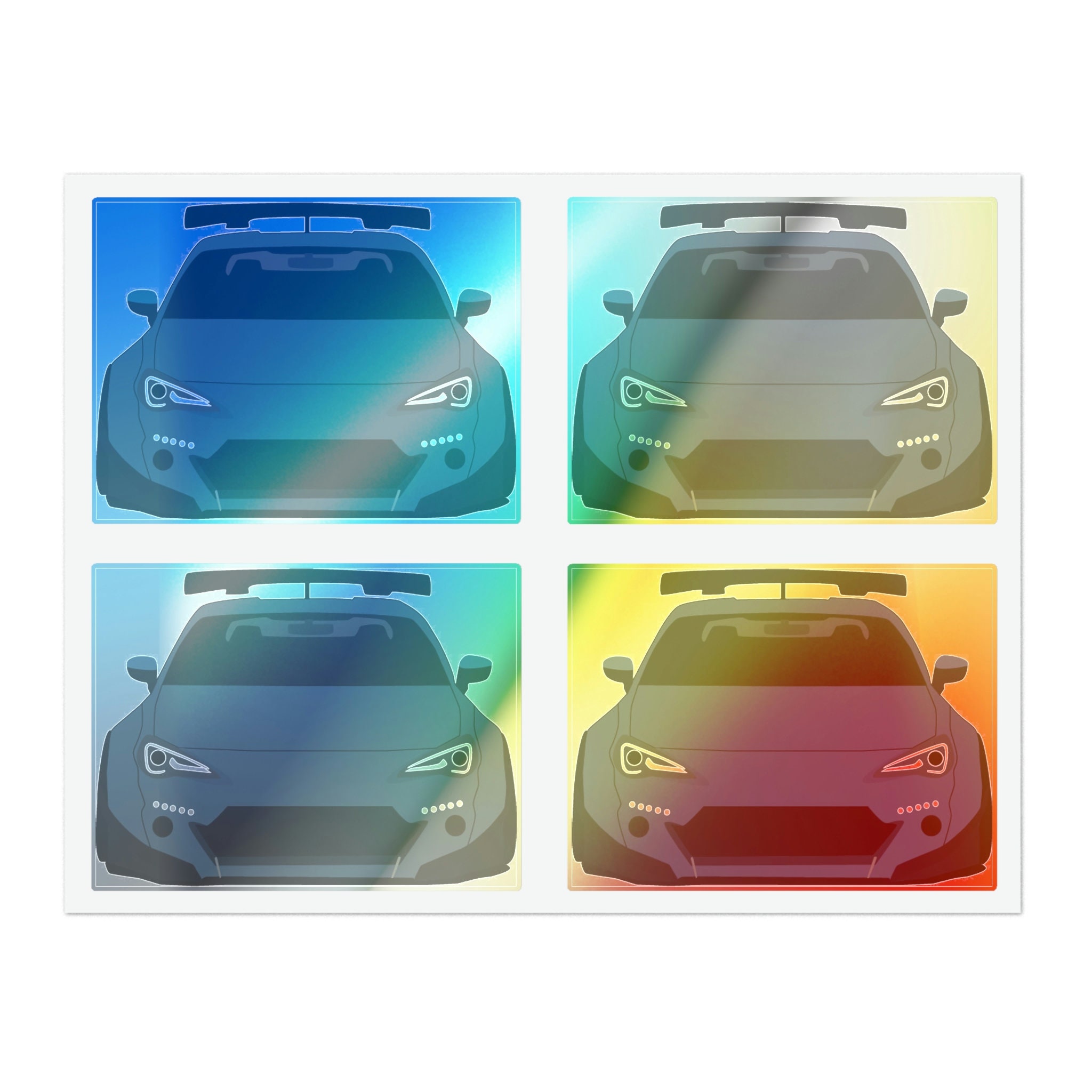BRZ Widebody Sticker Sheet - Etsy