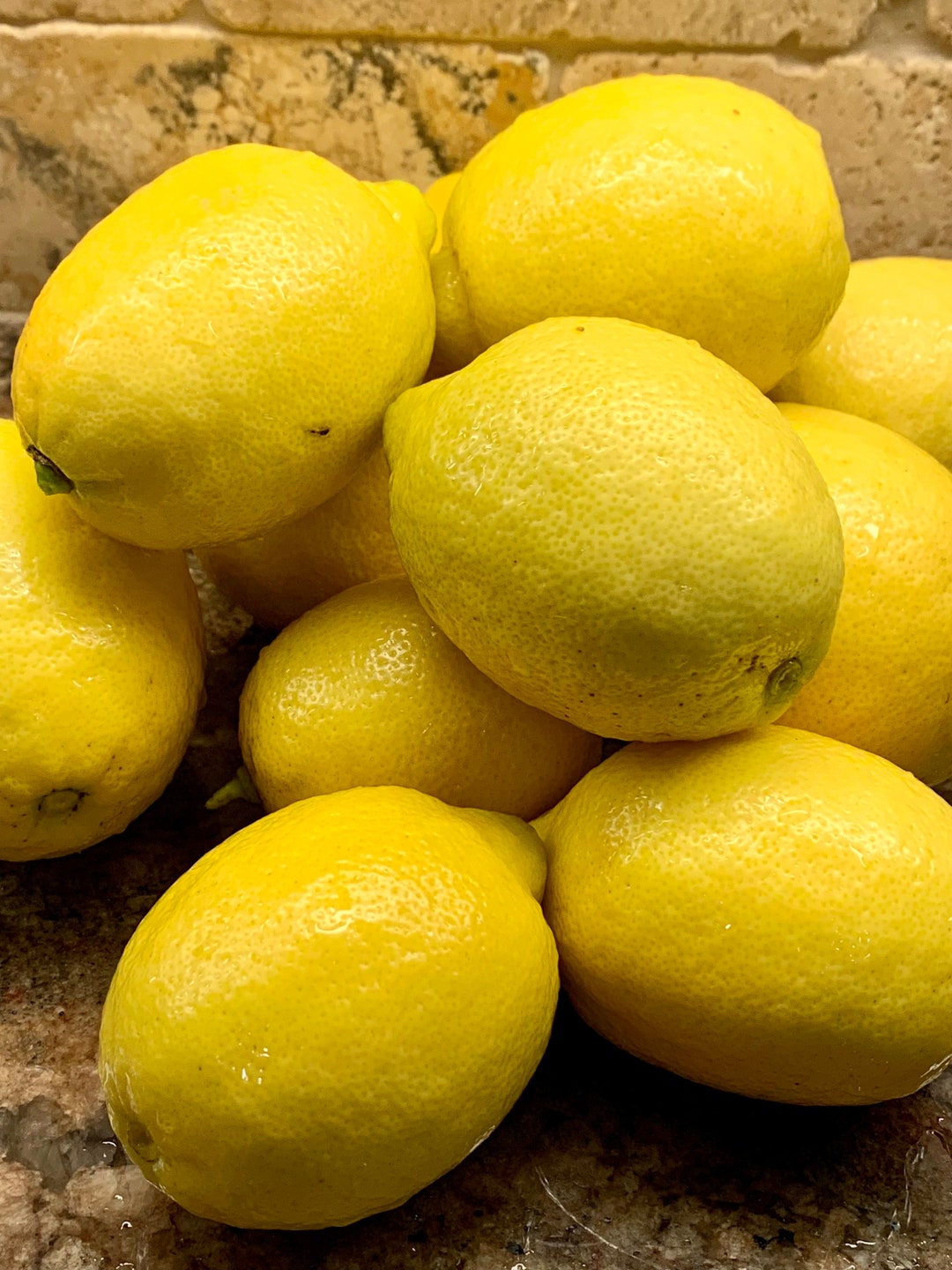 Fresh Lemon Box- Ripe California Lemons - 5 or 8 Lbs Fruit Box of ...