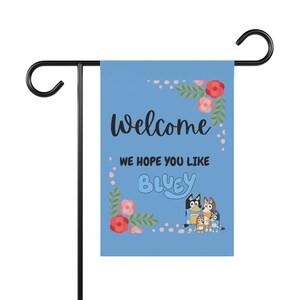 Bluey Garden & House Banner - Etsy