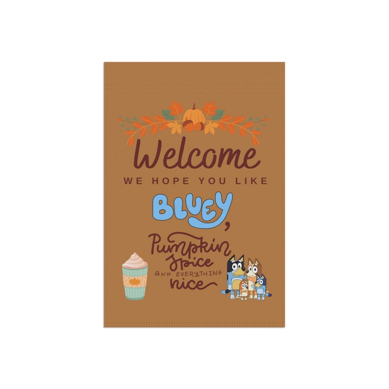 Bluey Fall Garden & House Banner - Etsy