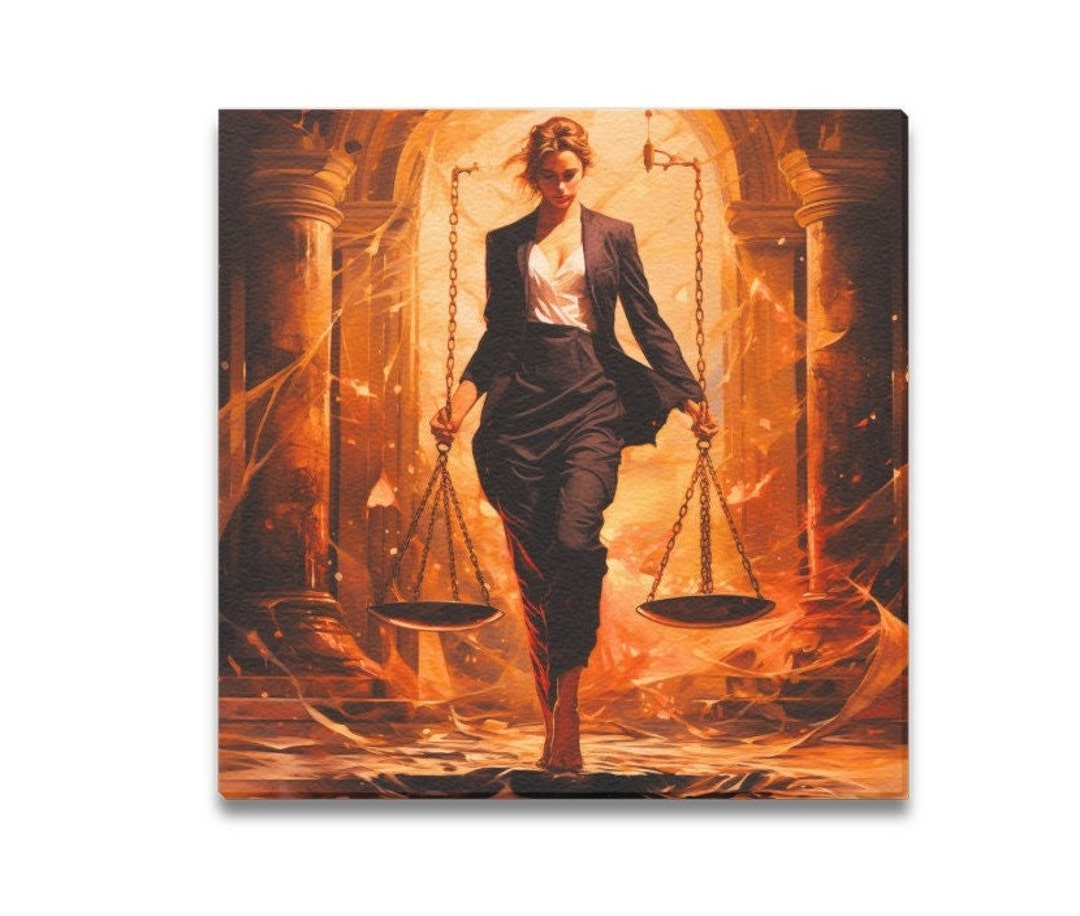 Law of Inspired Action Frame Canvas Print 12x12 12 Universal Laws ...