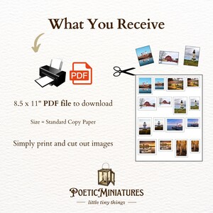 Miniature Letters Envelopes Posters Dollhouse Decor 1:12 Scale ...