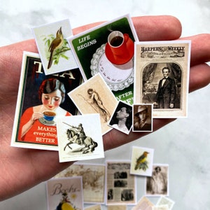 Miniature Letters Envelopes Posters Dollhouse Decor 1:12 Scale ...