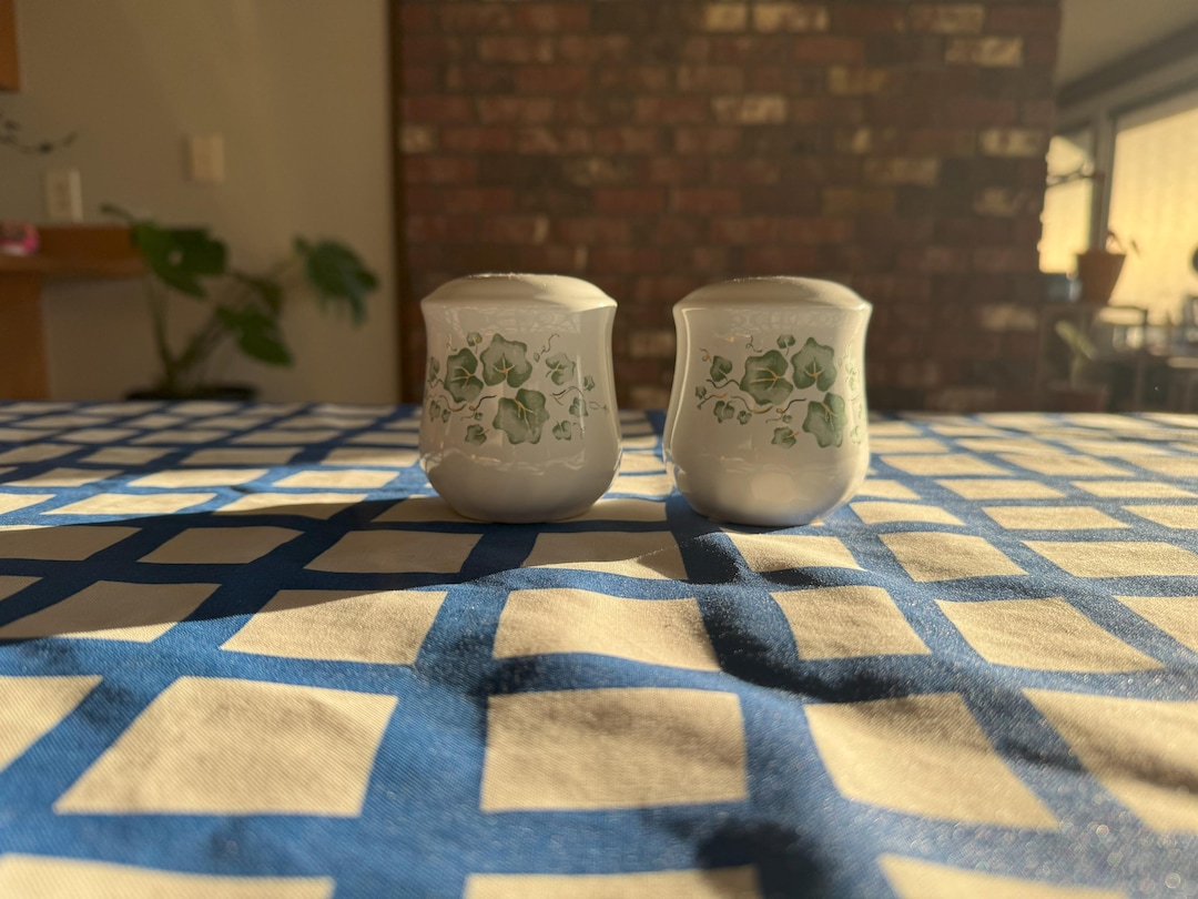 Corelle Coordinates Ivy Salt & Pepper Shakers - Etsy