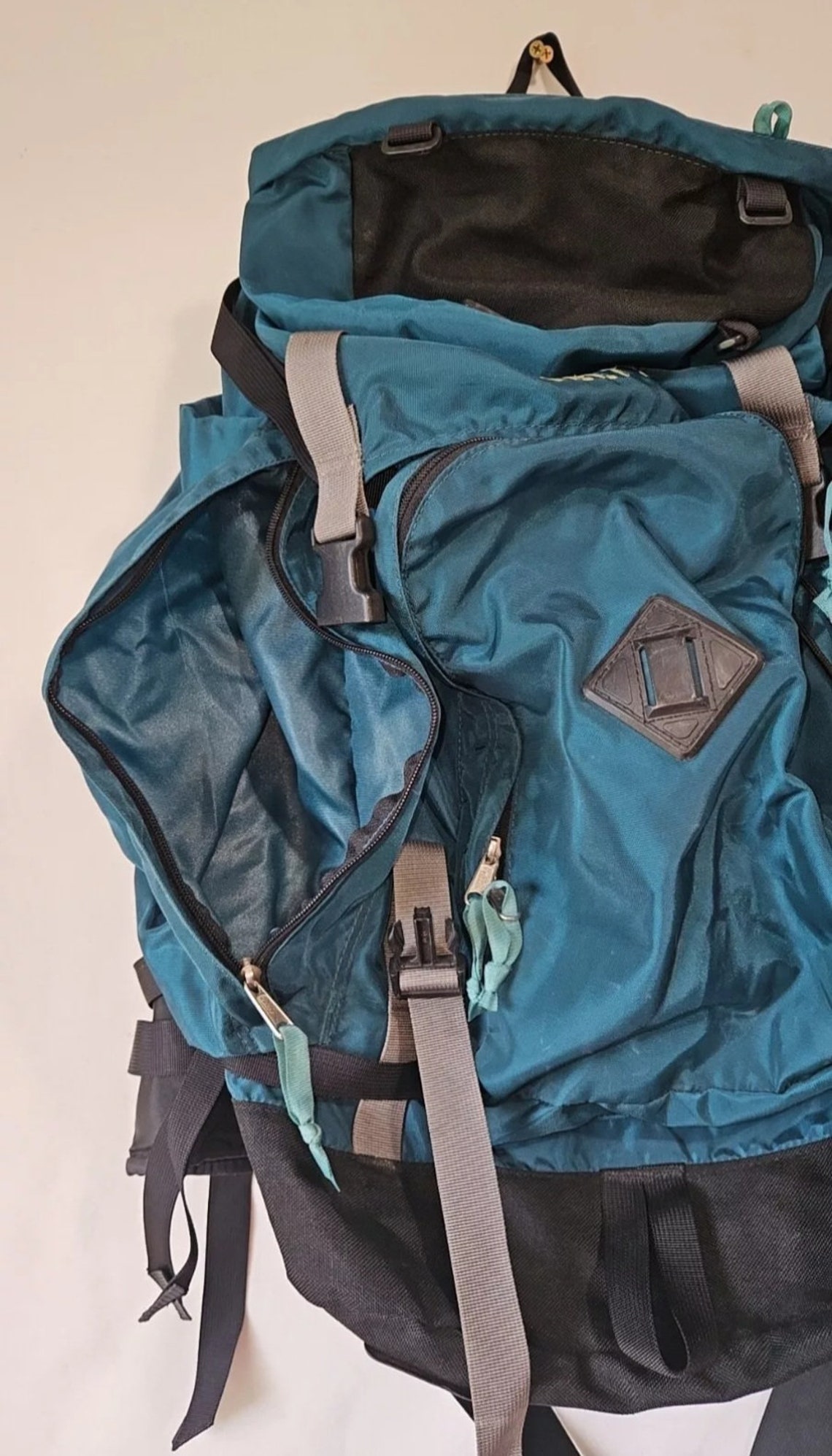 Vintage Kelty Moraine Backpack Green Hiking/camping Padded Back Outdoor ...