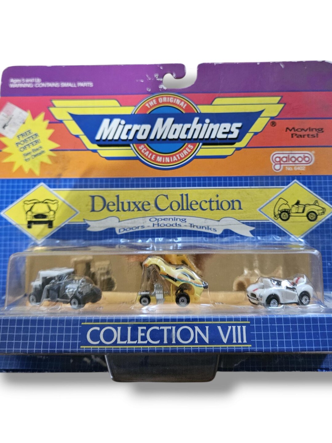 1986 Galoob Micro Machines Deluxe Collection VIII 8 Vintage 80s ...