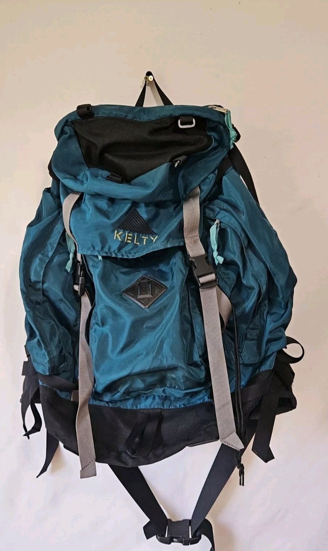 Vintage Kelty Moraine Backpack Green Hiking/camping Padded Back Outdoor ...