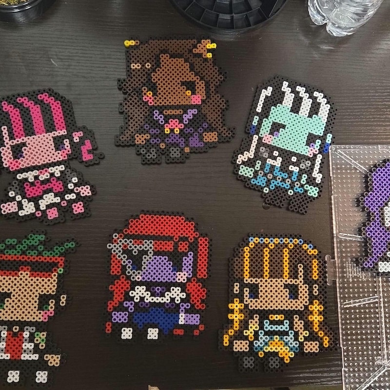Perler Magnets - Etsy