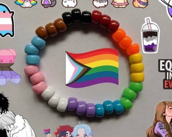Lesbian Pride Kandi Single - Etsy