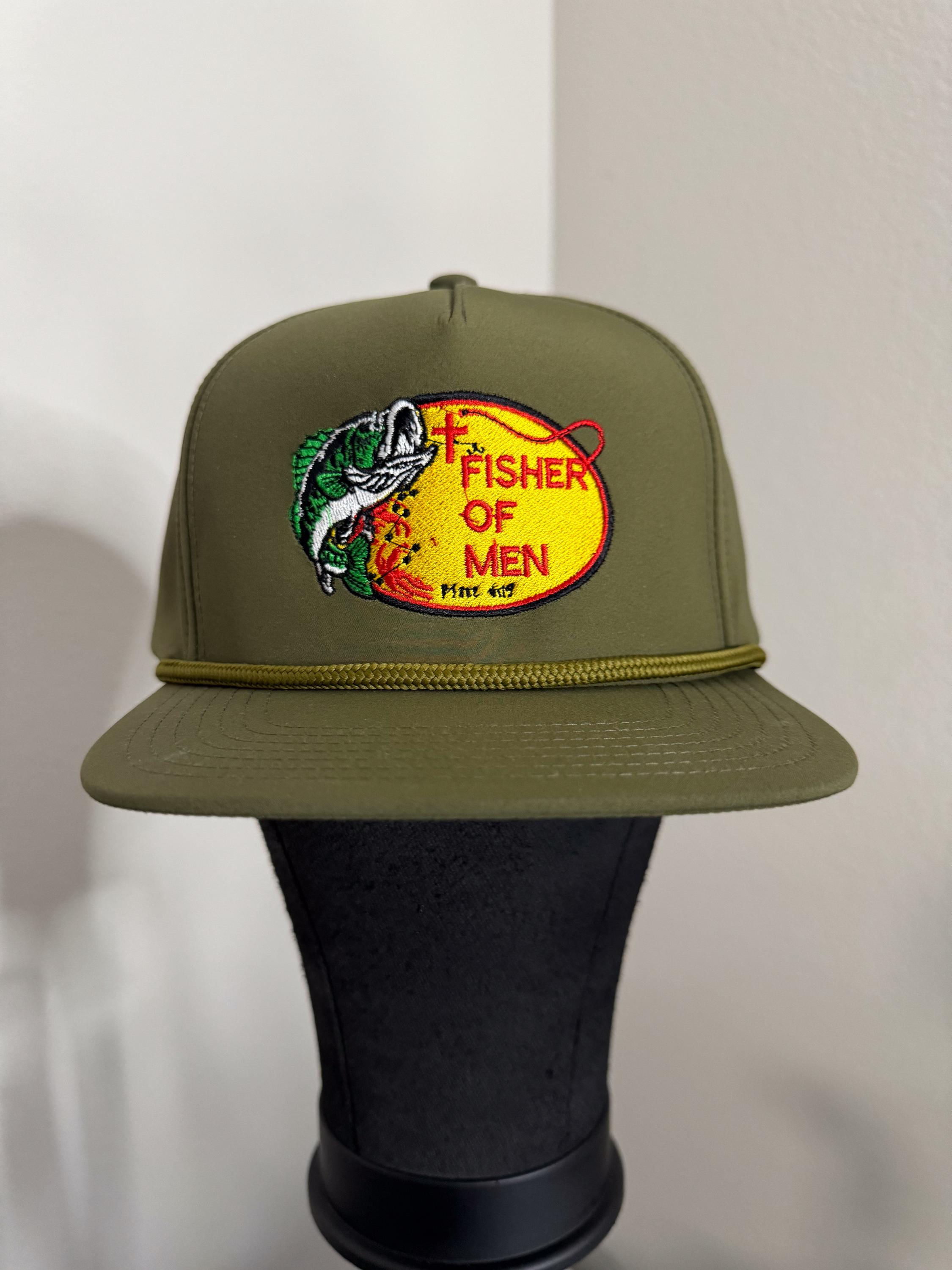 Fisher of Men Snapback | Christian Faith Hat | Religious Adjustable Cap ...