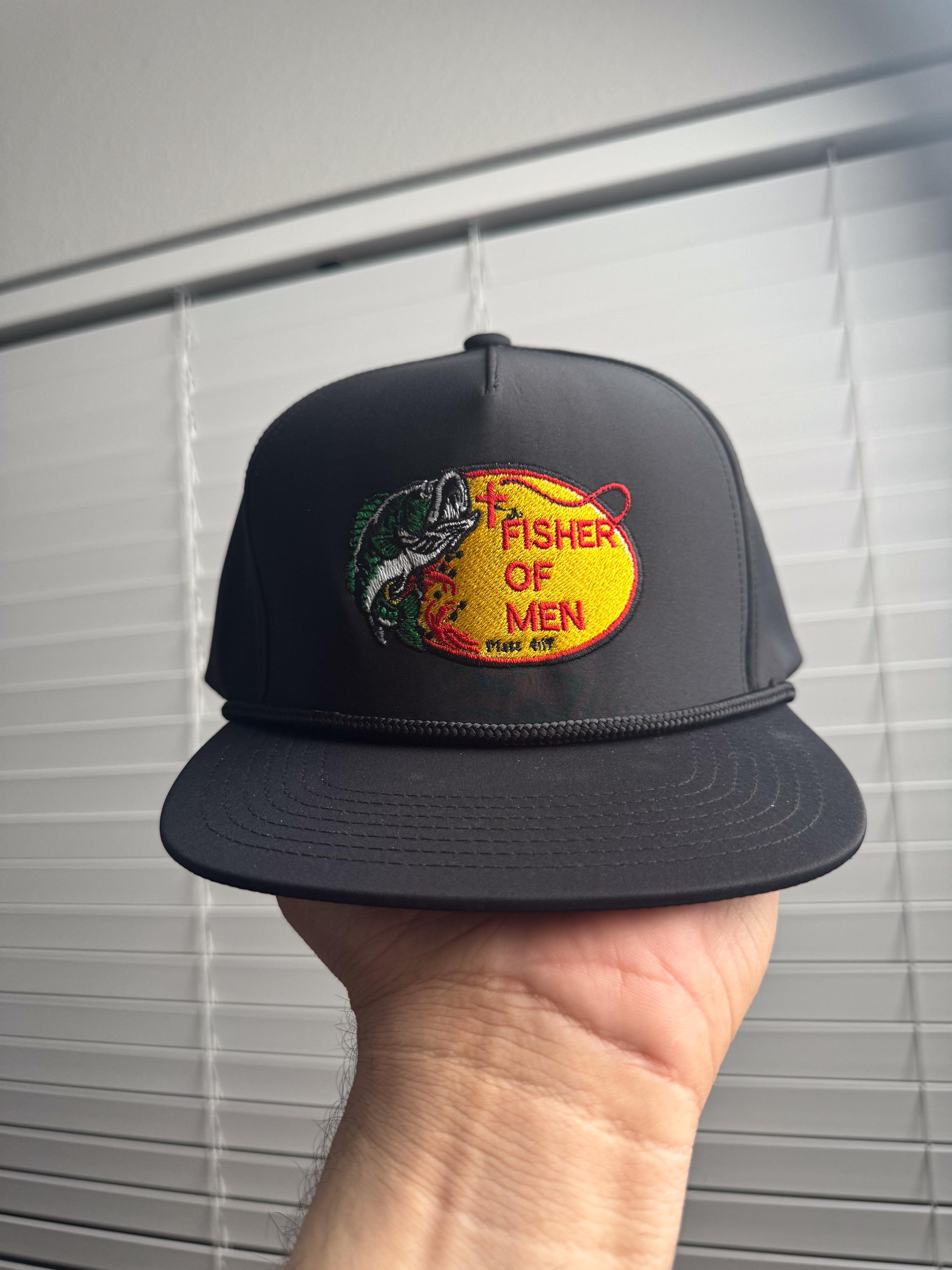 Fisher of Men Snapback | Christian Faith Hat | Religious Adjustable Cap ...