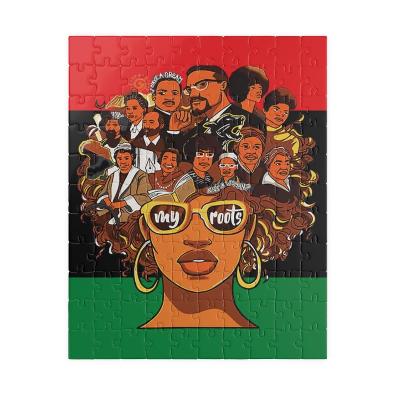 Afrocentric Puzzle, African American History Jigsaw, Influential ...