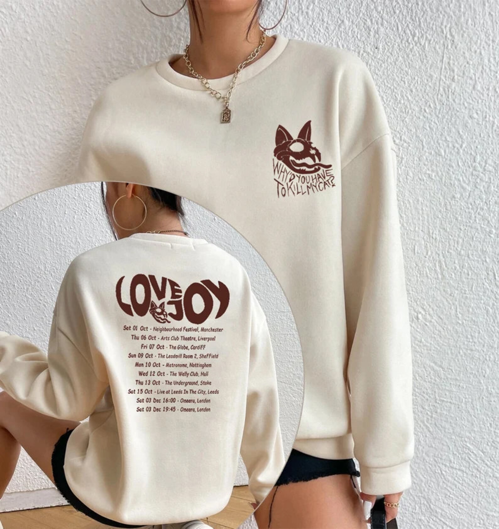 Lovejoy Northern Autumn Tour 2022 Shirt Lovejoy Tour Date - Etsy