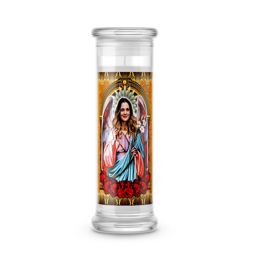 Saint Drew Barrymore Candle - Drew Barrymore Candle - Etsy