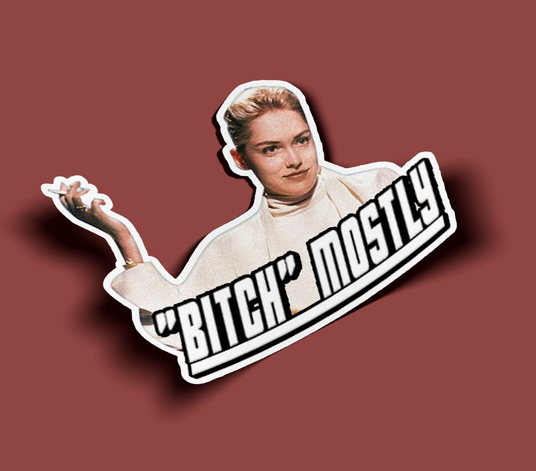 Sharon Stone Sticker BOGO 2 for the Price of 1 - Etsy