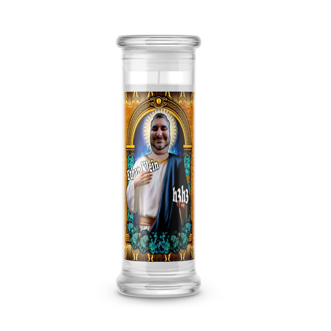 Saint Ethan Klein Candle - Ethan Klein Candle - Etsy