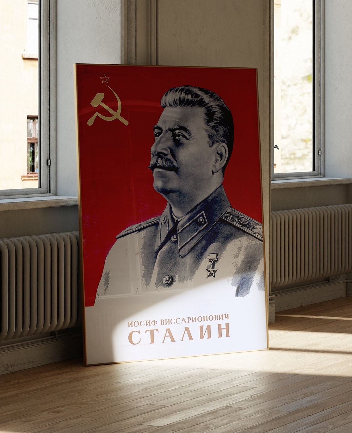 Joseph Stalin Poster Propaganda Poster WW2 Poster Soviet Union - Etsy