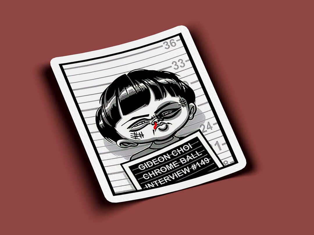Gideon Choi Chrome Ball Sticker BOGO 2 for the Price of 1 - Etsy
