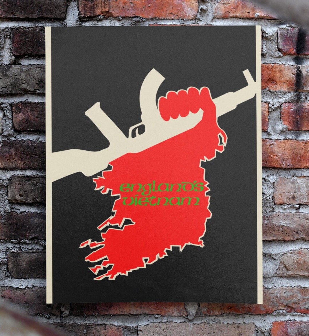 England's Vietnam Poster - IRA Poster - Propaganda Poster - Etsy