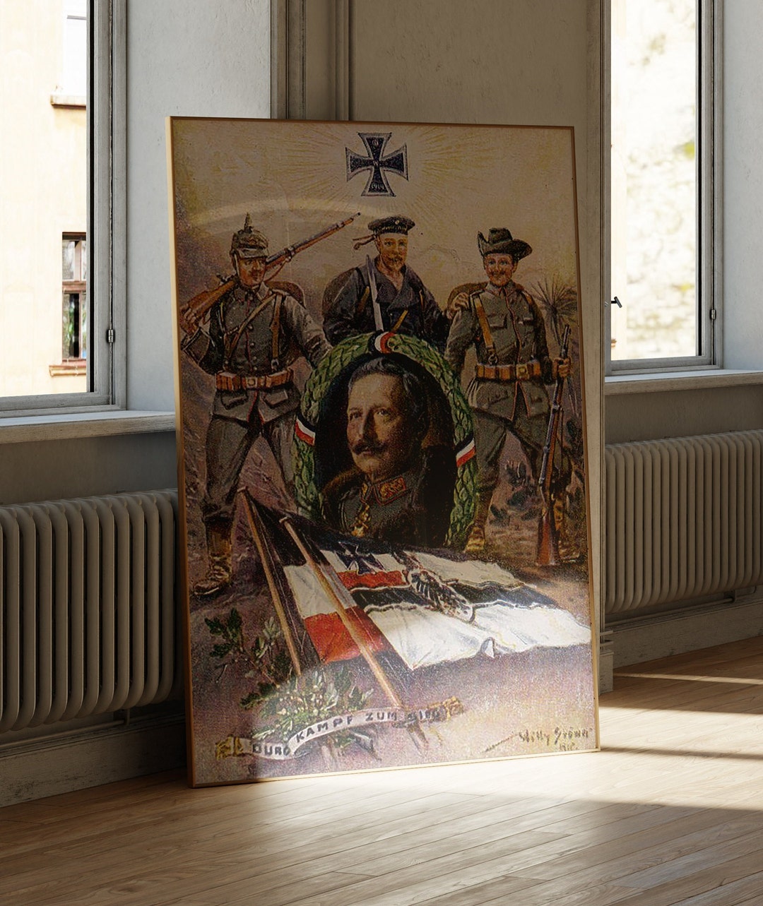 German Imperial Army Poster German Emperor World War 1 Poster WW1 ...