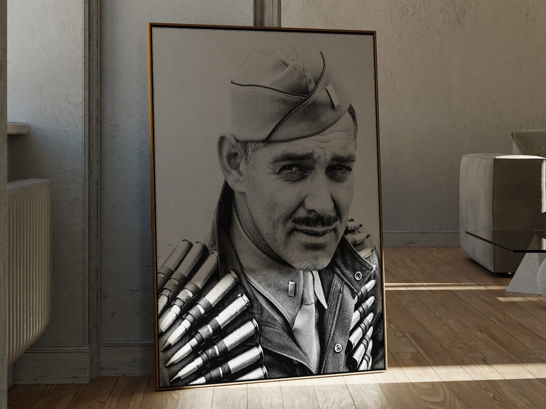 Clark Gable Army Aircorps Poster Propaganda Poster WW2 Poster - Etsy