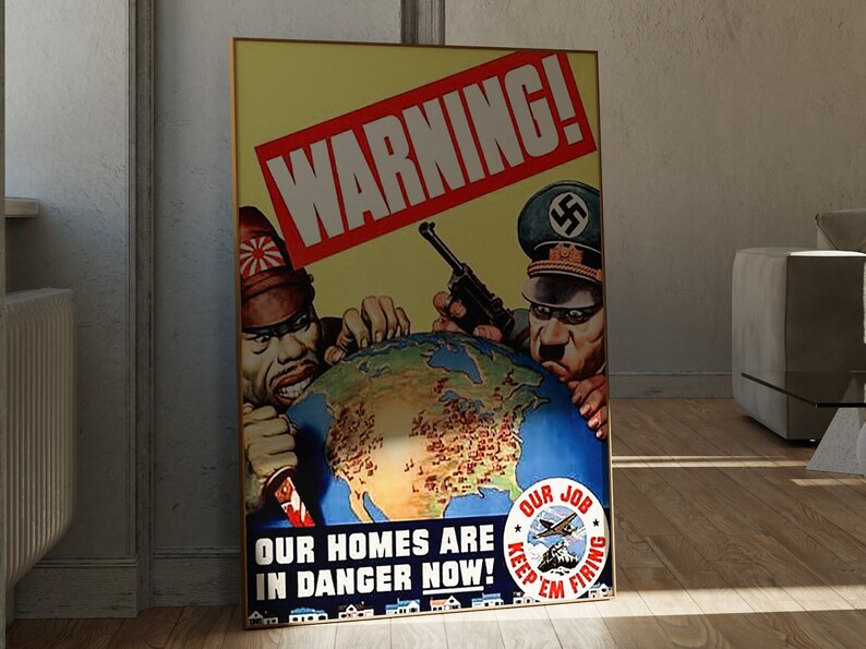 Warning, Our Homes Are in Danger Now - Etsy