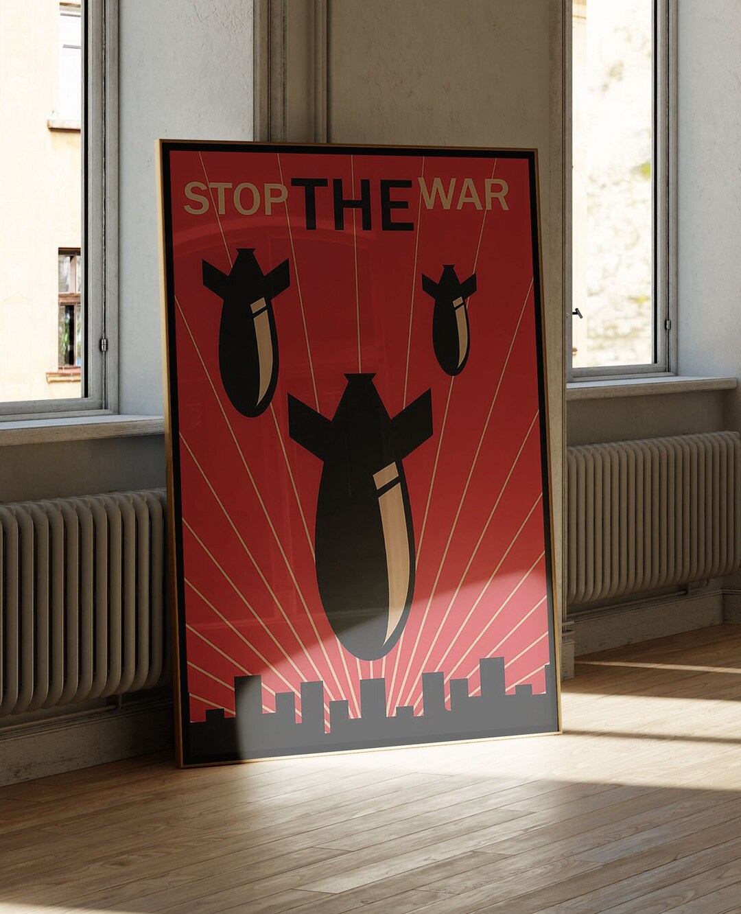 Stop the War Poster Propaganda Poster WW2 Poster - Etsy