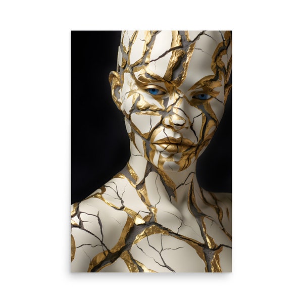 Kintsugi Print - Etsy