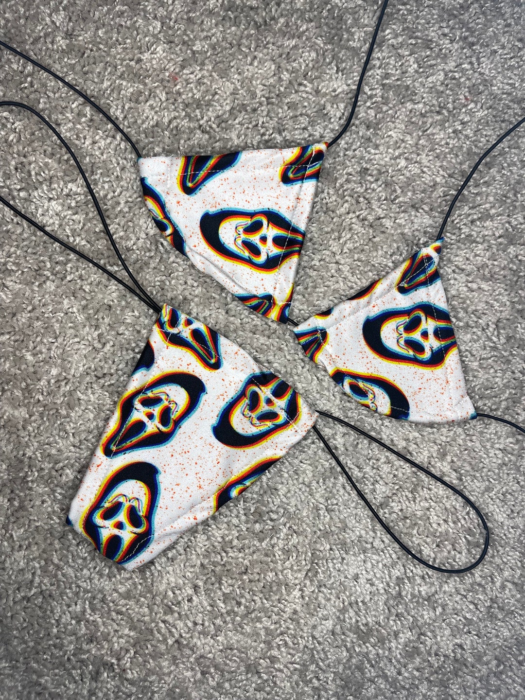 Trippy Scream Micro-kini - Etsy