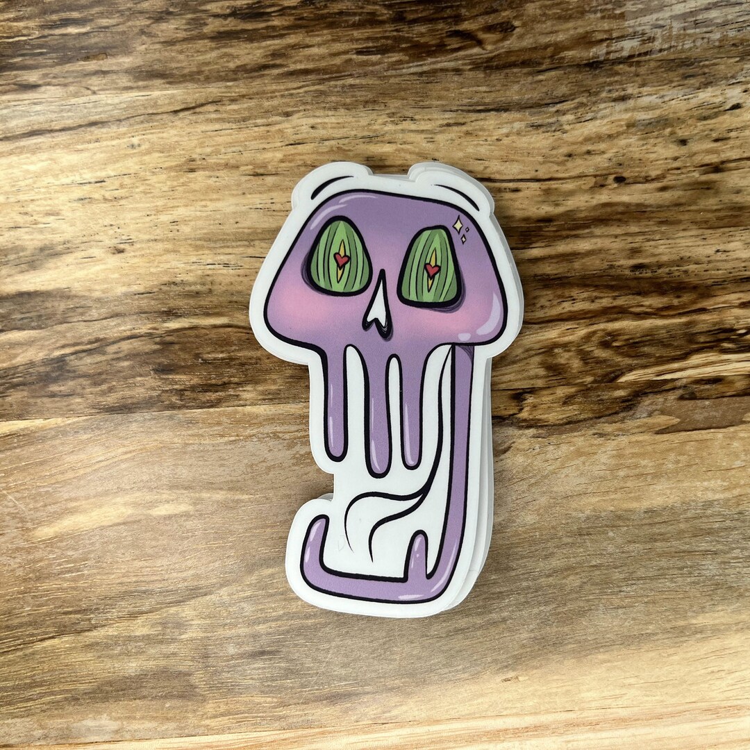 Skull Crusher - 3" Die Cut Sticker, Skull With a Crush - Etsy