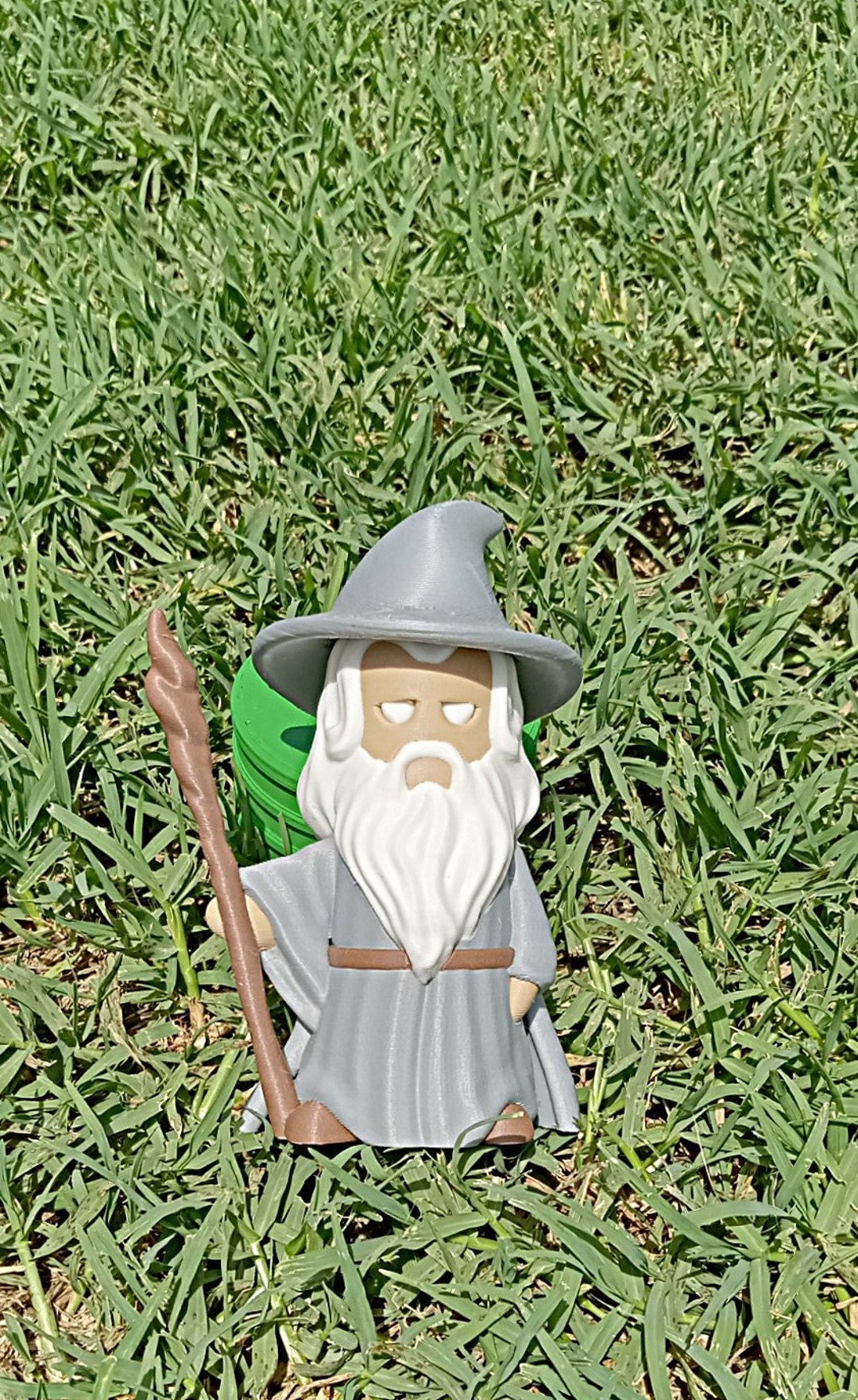 Gandalf Miniature Lord of the Rings Wizard Balrog Mini Figurine Fan Art ...