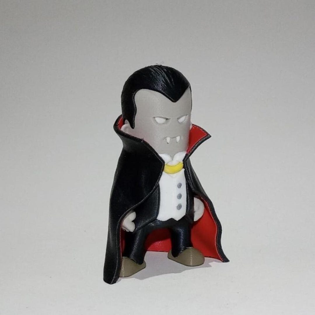 Dracula Miniature Figurine: Halloween Monster Collectible Model ...
