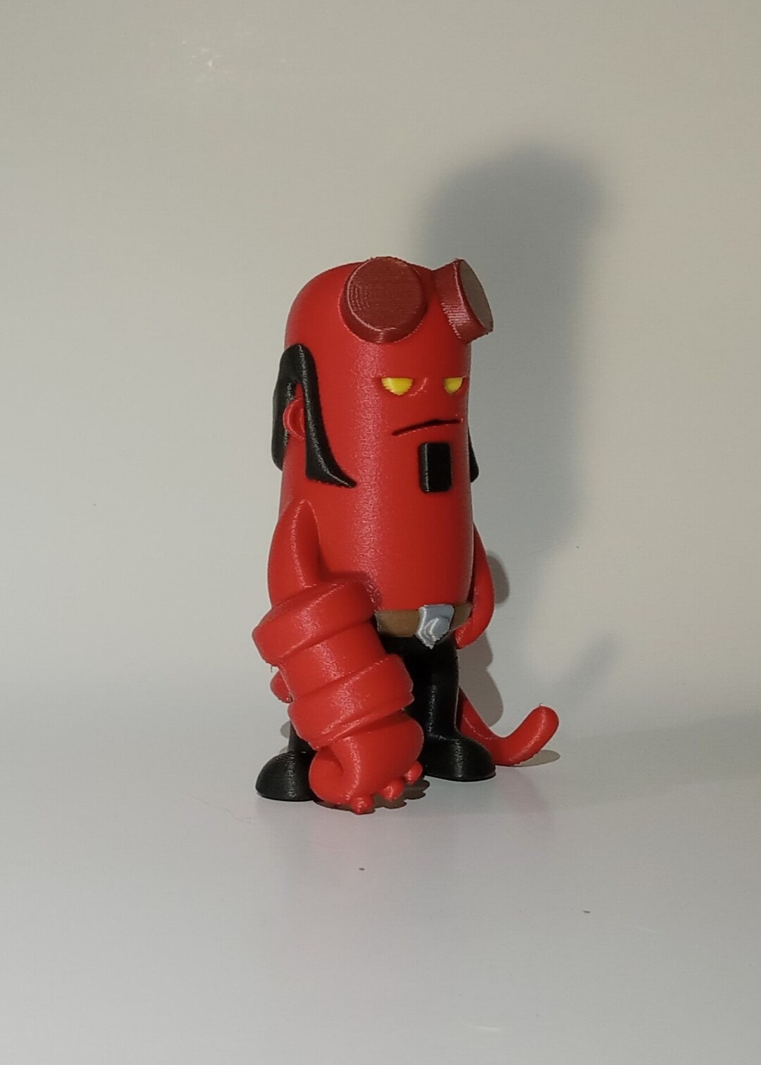 Hellboy Mini Figurine Fan Art - Etsy