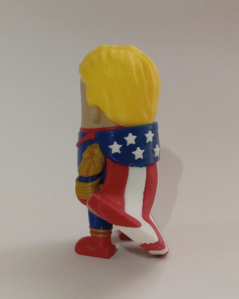 Fan Art the Homelander the Boys John Gillman Mini Figurine - Etsy