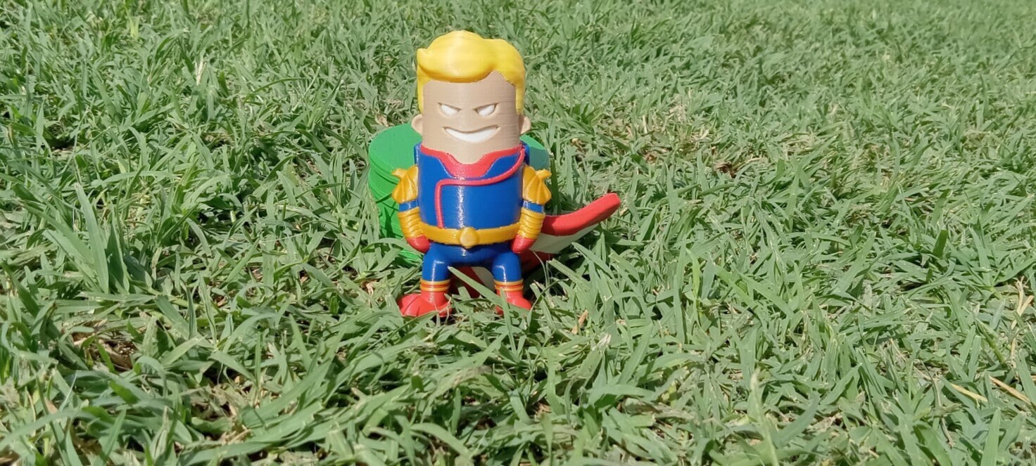 The Homelander Miniature the Boys John Gillman Mini Figurine Fan Art - Etsy