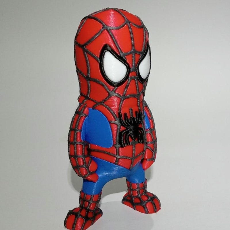 Mini Spiderman Figurine - Etsy