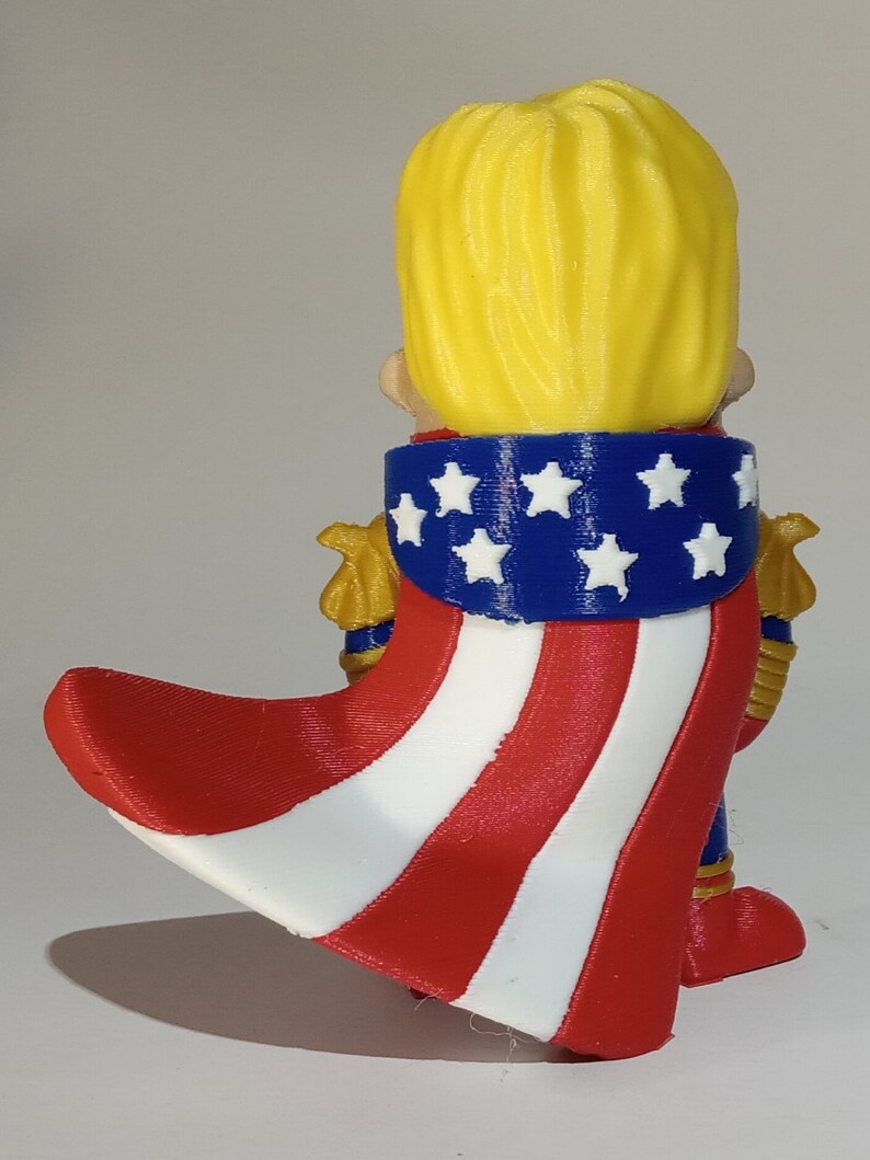 Fan Art the Homelander the Boys John Gillman Mini Figurine - Etsy