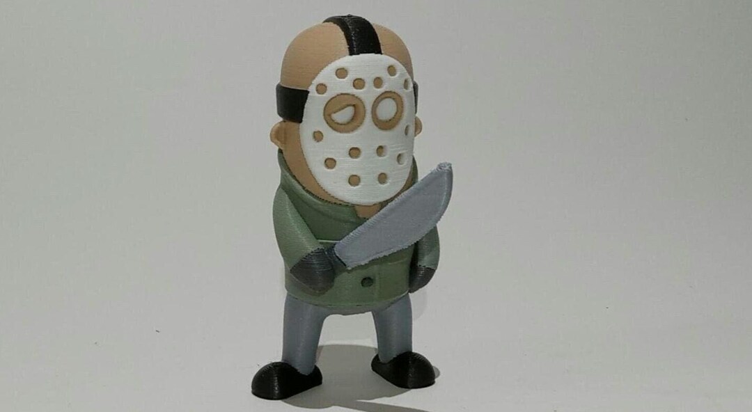 Jason Voorhees Miniature Friday the 13th Mini Figurine. Lower Shipping ...