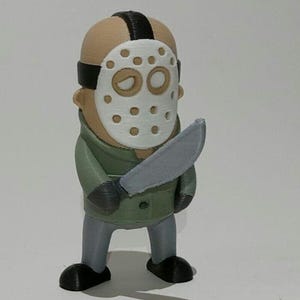 Jason Voorhees Miniature Friday the 13th Mini Figurine. Lower Shipping ...