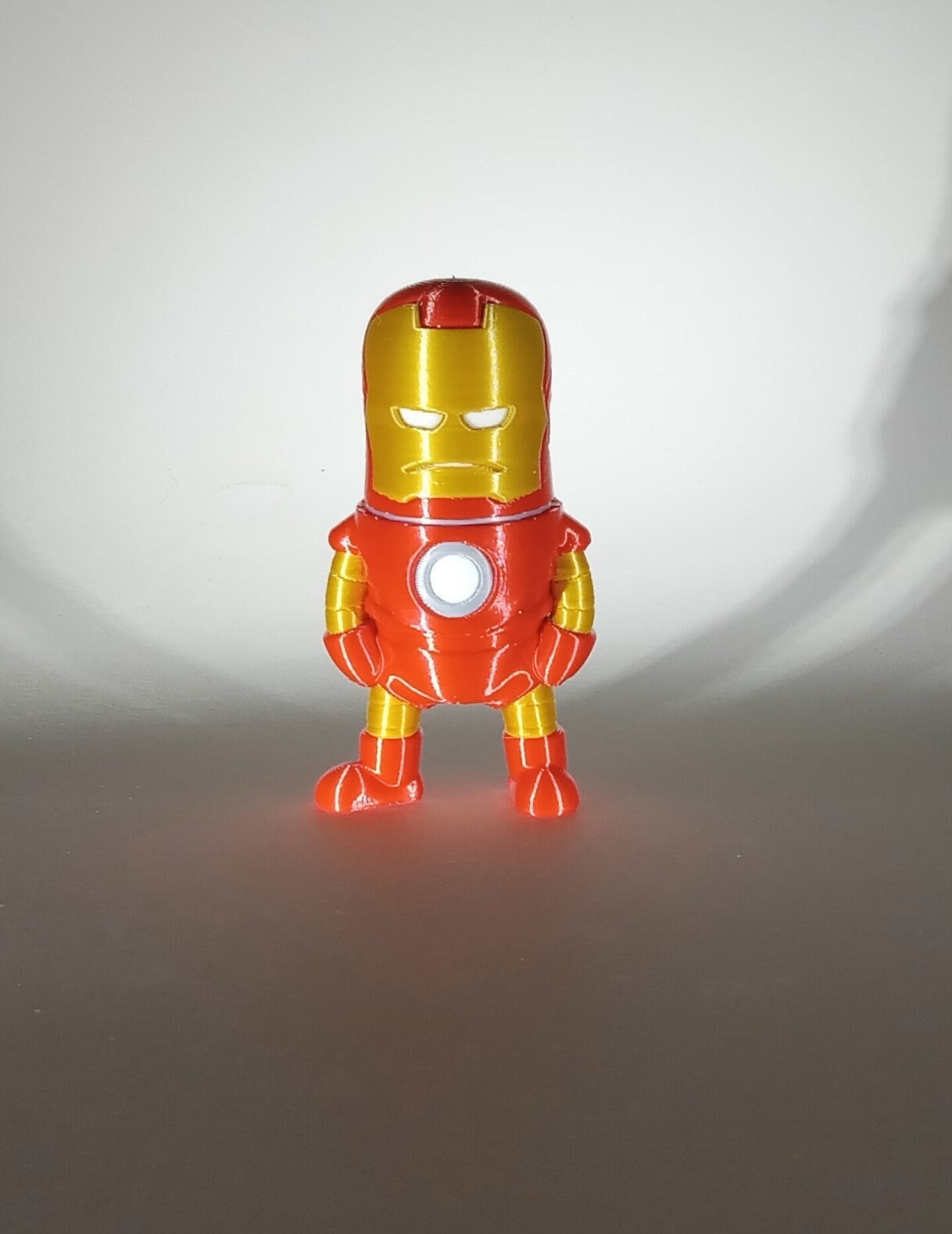 Iron Man Miniature Tony Stark Marvel Comics Fan Art Mini Figurine - Etsy