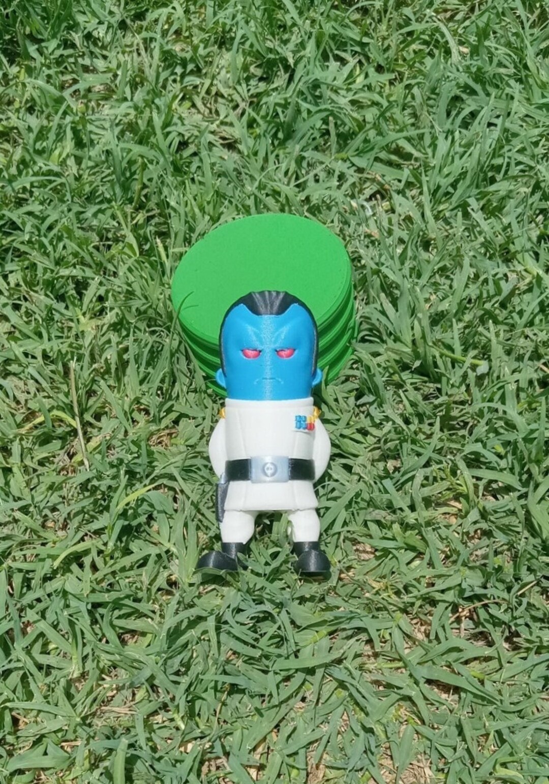 Thrawn Grand Admiral Miniature Star Wars Mini Figurine Fan Art - Etsy