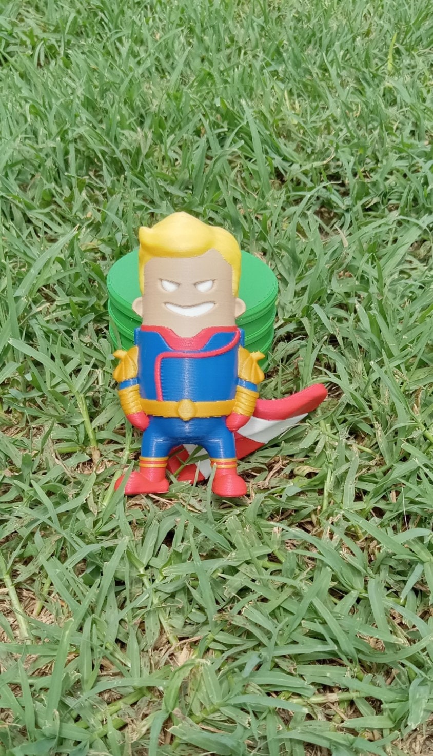 The Homelander Miniature the Boys John Gillman Mini Figurine Fan Art - Etsy