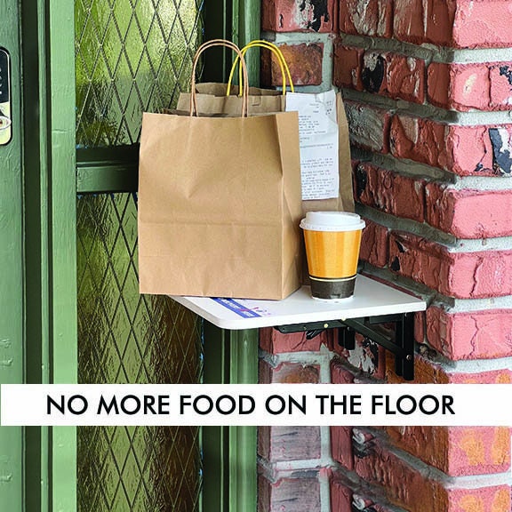 Folding Shelf, Folding Wall Shelf, Doorstep Table , Wall Mounted ...