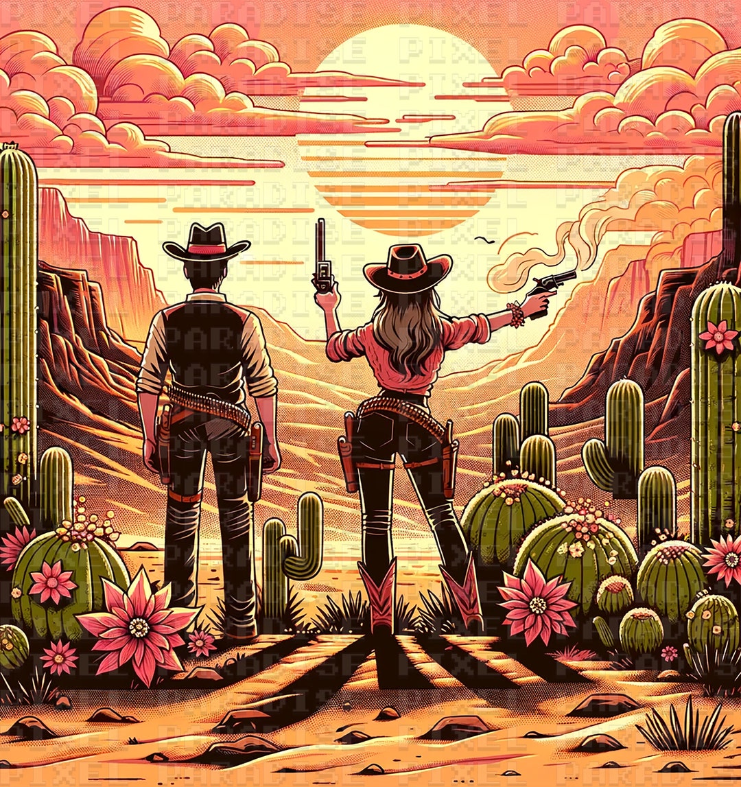 Western Png, Cowgirl Png, Cowboy Png, Guns Png, Cactus Png, Cacti Png ...