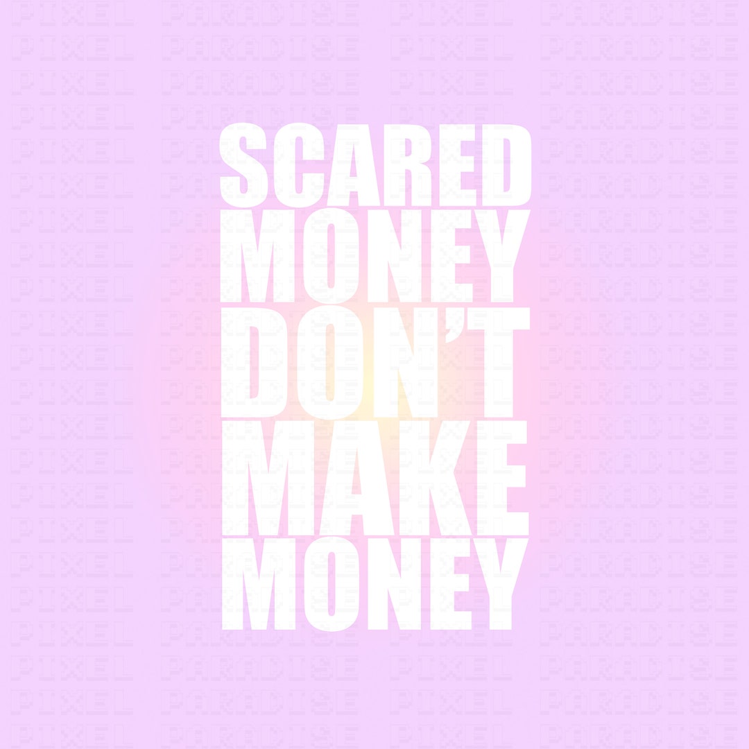 Scared Money PNG, Money Png, Boss Png, Hustler Png, Gangsta Png, Baddie ...