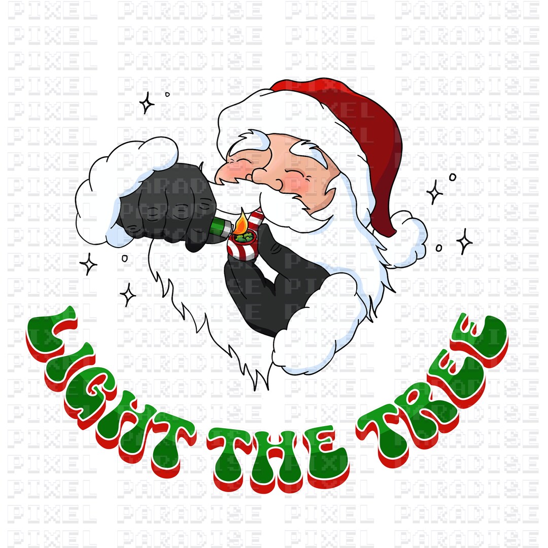 Christmaspng, Christmas Stoner, Santa High, Christmas Weed Shirt ...