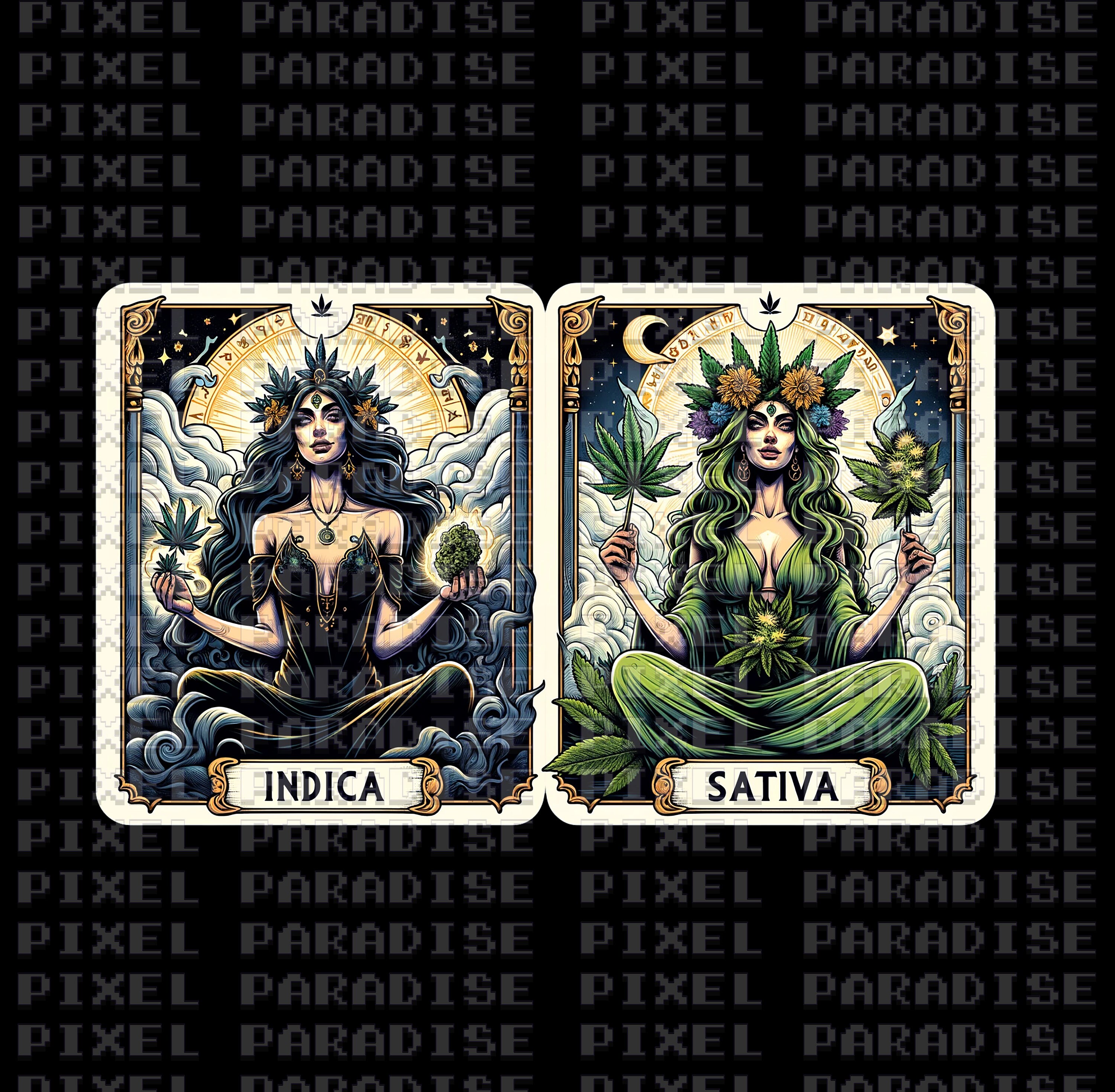 420 Png, Tarot Card Png, Indica Sativa Png, Marijuana PNG, Goddess Png ...